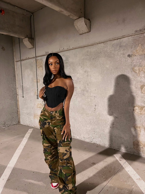 Aliyah Camo Pants - DOLCE & DIVA